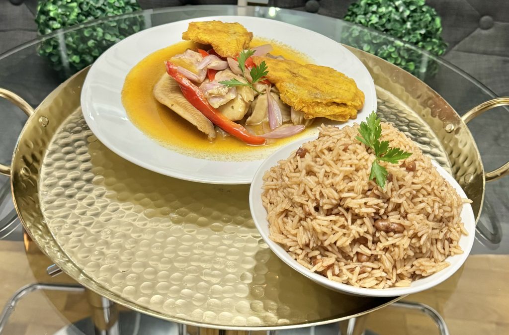Pwason Tilapia En Sos - Nadia's Caribbean